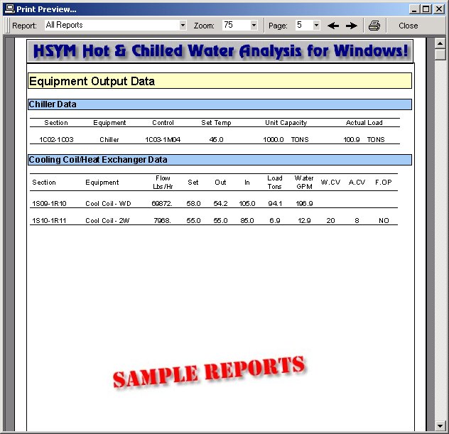 HSYM FOR WINDOWS - ELITE SOFTWARE - HVAC SOFTWARE